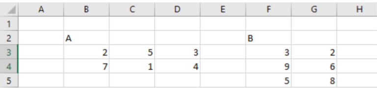 How to multiply matrices in Excel - Excelchat | Excelchat