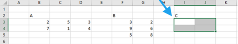 How to multiply matrices in Excel - Excelchat | Excelchat