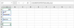 How to sum cells that contain text in Excel - Excelchat | Excelchat