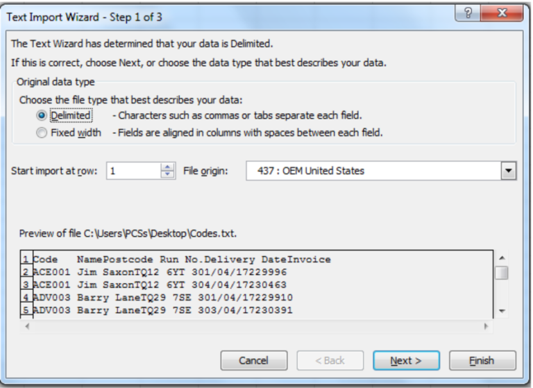 How to Convert Text File to Excel | Excelchat