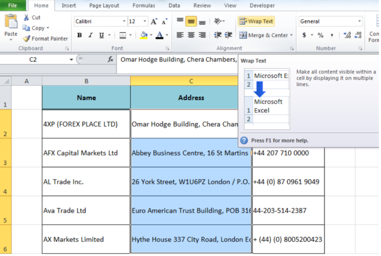 How to Make Multiple Lines in Excel Cell - Excelchat | Excelchat