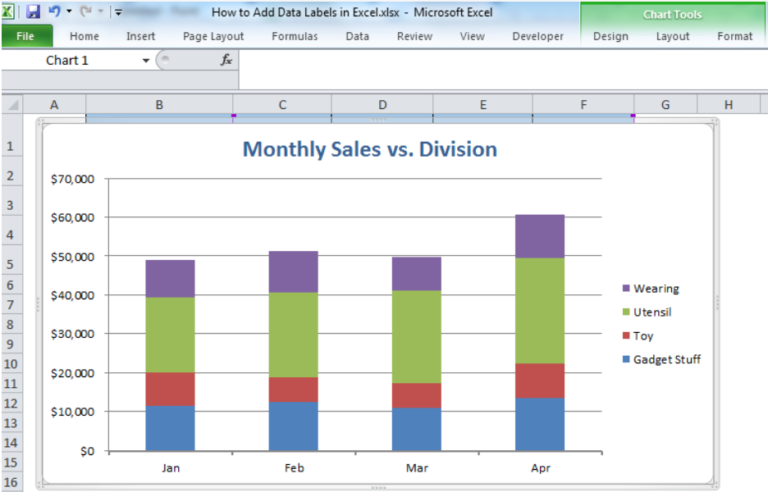 How to Add Data Labels in Excel - Excelchat | Excelchat