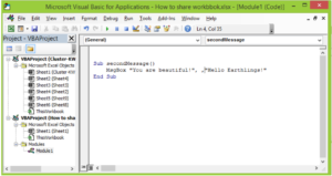 How to create and add VBA message box in Excel - Excelchat | Excelchat