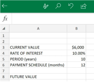 Future value in Excel - Excelchat | Excelchat