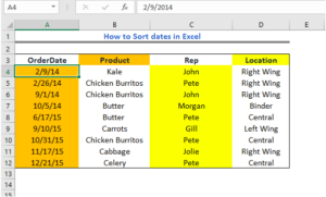 How to Sort Dates in Excel - Excelchat | Excelchat