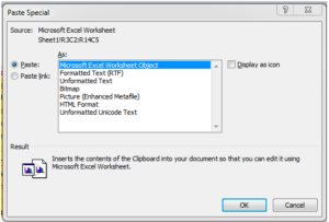 How to Insert Excel File into Word Like Spreadsheets, Files, and Tables – Excelchat | Excelchat