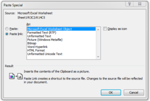 How to Insert Excel File into Word Like Spreadsheets, Files, and Tables – Excelchat | Excelchat