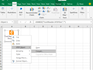 How to embed or insert pdf into an Excel Worksheet - Excelchat | Excelchat