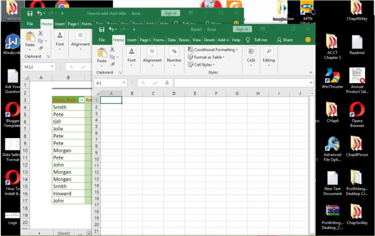 How to open excel in two windows (open multiple windows) - Excelchat ...