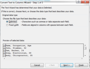 How to Convert Excel Text to Columns and Rows - Excelchat | Excelchat