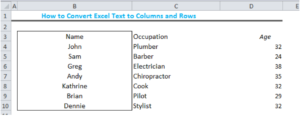 How to Convert Excel Text to Columns and Rows - Excelchat | Excelchat