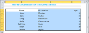 How to Convert Excel Text to Columns and Rows - Excelchat | Excelchat