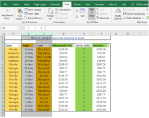 How To Collapse Rows And Columns In Excel - Excelchat | Excelchat