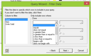How to create a Microsoft query in excel - Excelchat | Excelchat
