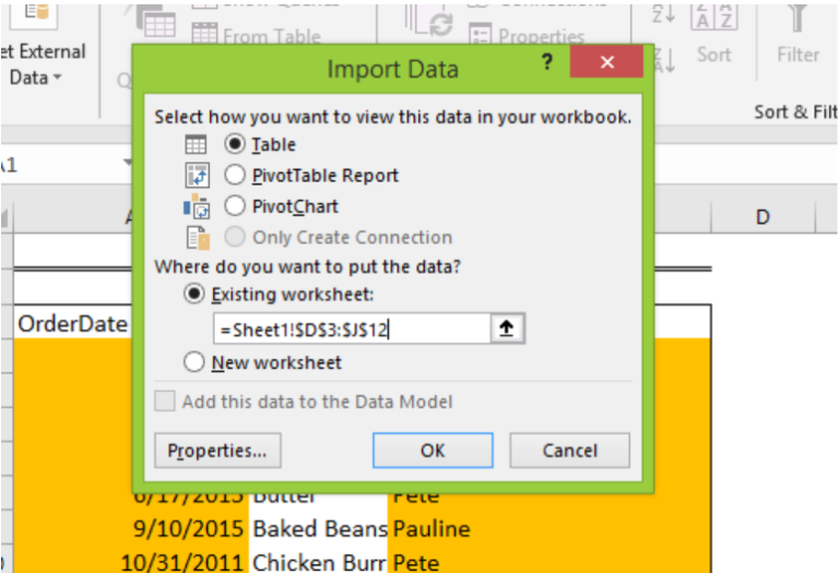 How to create a Microsoft query in excel - Excelchat | Excelchat