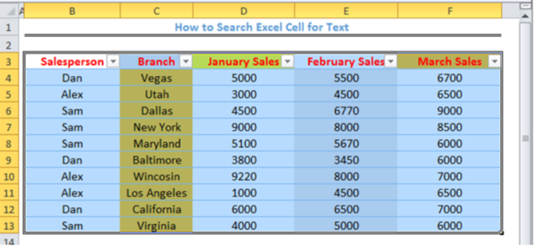 How to Search Excel Cell for Text - Excelchat | Excelchat