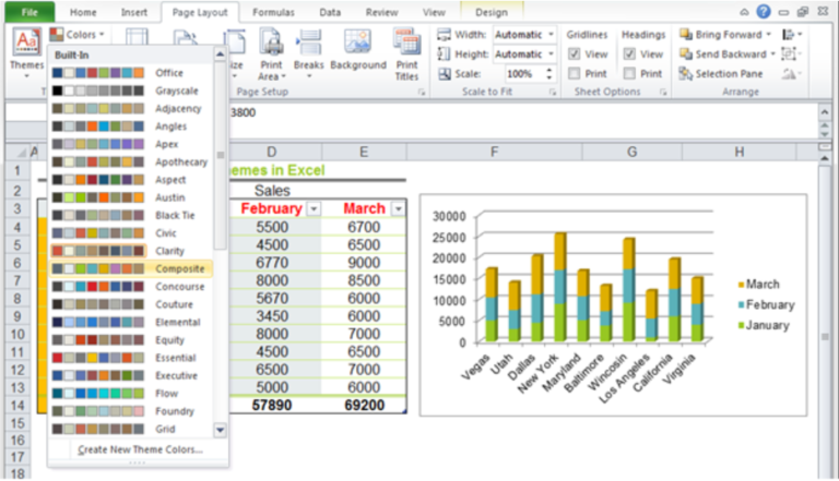 How to Apply Themes in Excel - Excelchat | Excelchat
