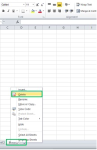 How to delete multiple sheets in Excel - Excelchat | Excelchat