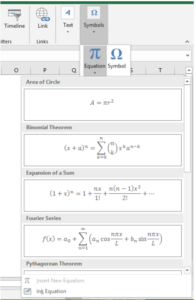 How To Create Equations Using the Equation Editor | Excelchat
