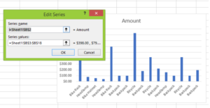How to changes the name of a series - Excelchat | Excelchat