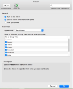 How to hide or show the Excel Ribbon menu in Windows and Mac ...