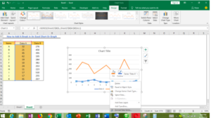 How to Add A Break in A Chart Or Graph - Excelchat | Excelchat