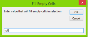 How to fill blank cells with zero or any specific value - Excelchat | Excelchat