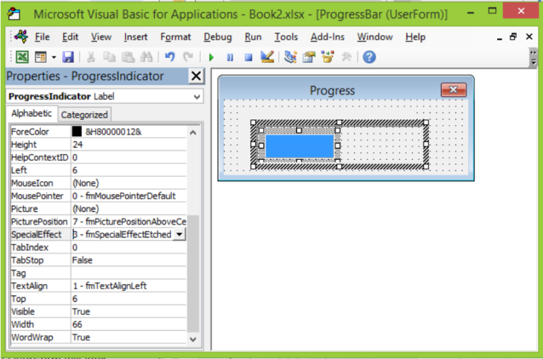 How To Create An Excel VBA Progress Bar | Excelchat