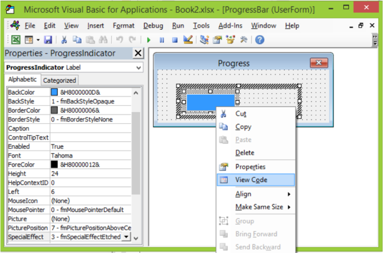 How To Create An Excel VBA Progress Bar | Excelchat