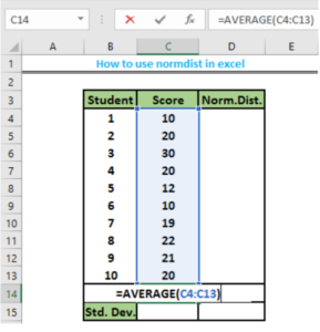 How to Use Norm.dist and Norm.s.dist functions | Excelchat