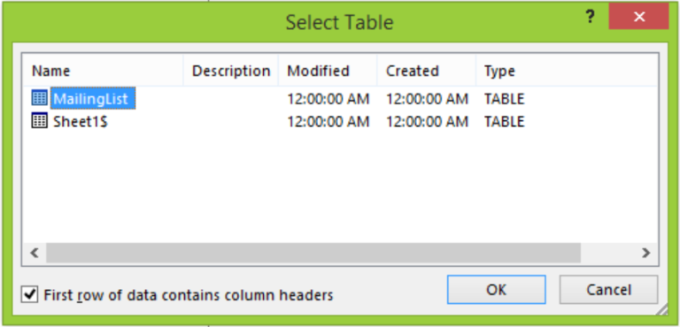 How to Create Mailing Labels in Excel | Excelchat