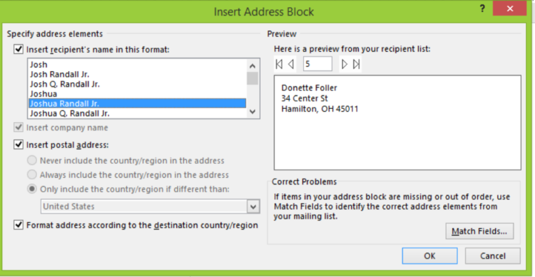 How to Create Mailing Labels in Excel | Excelchat