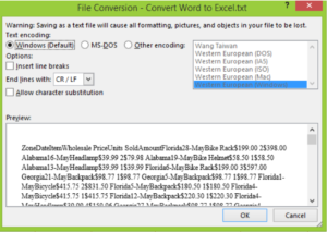 How to Convert Word to Excel | Excelchat